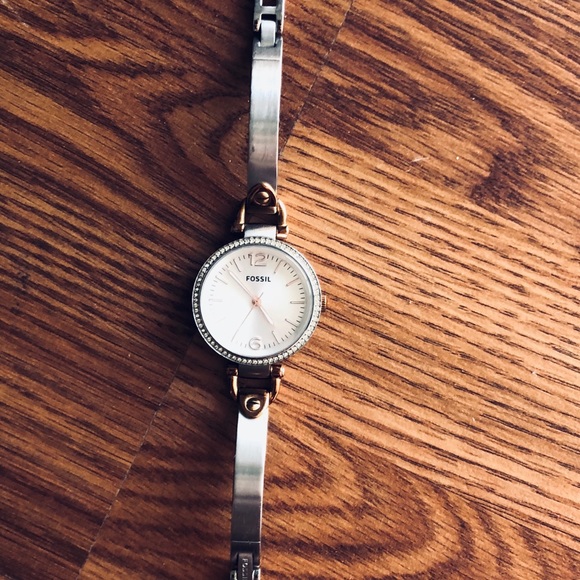 Fossil | Accessories | Fossil Georgia Watch | Poshmark
